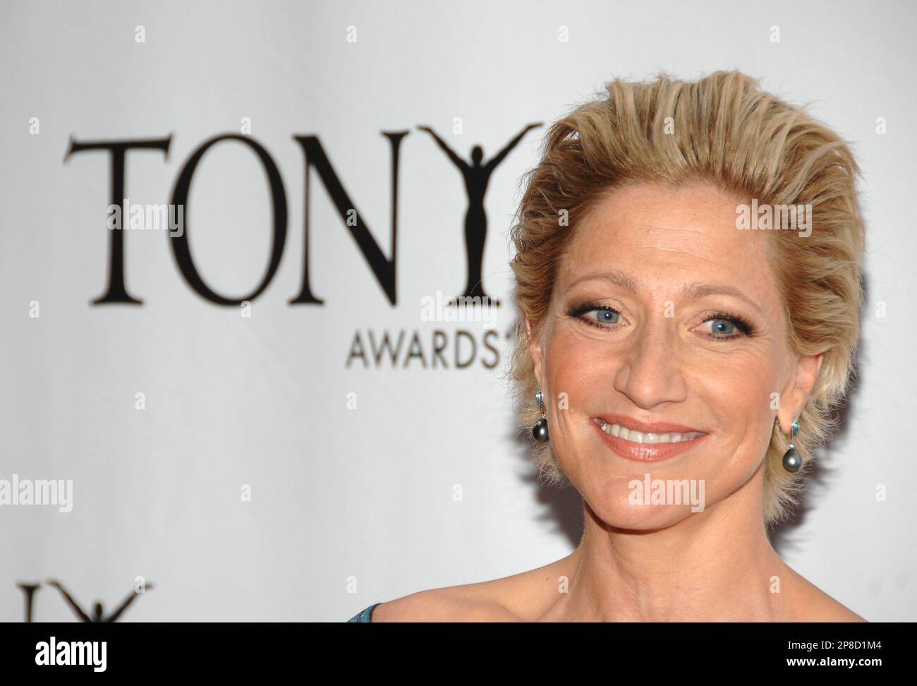 Actress Edie Falco arrives at the 63rd Annual Tony Awards in New York ...