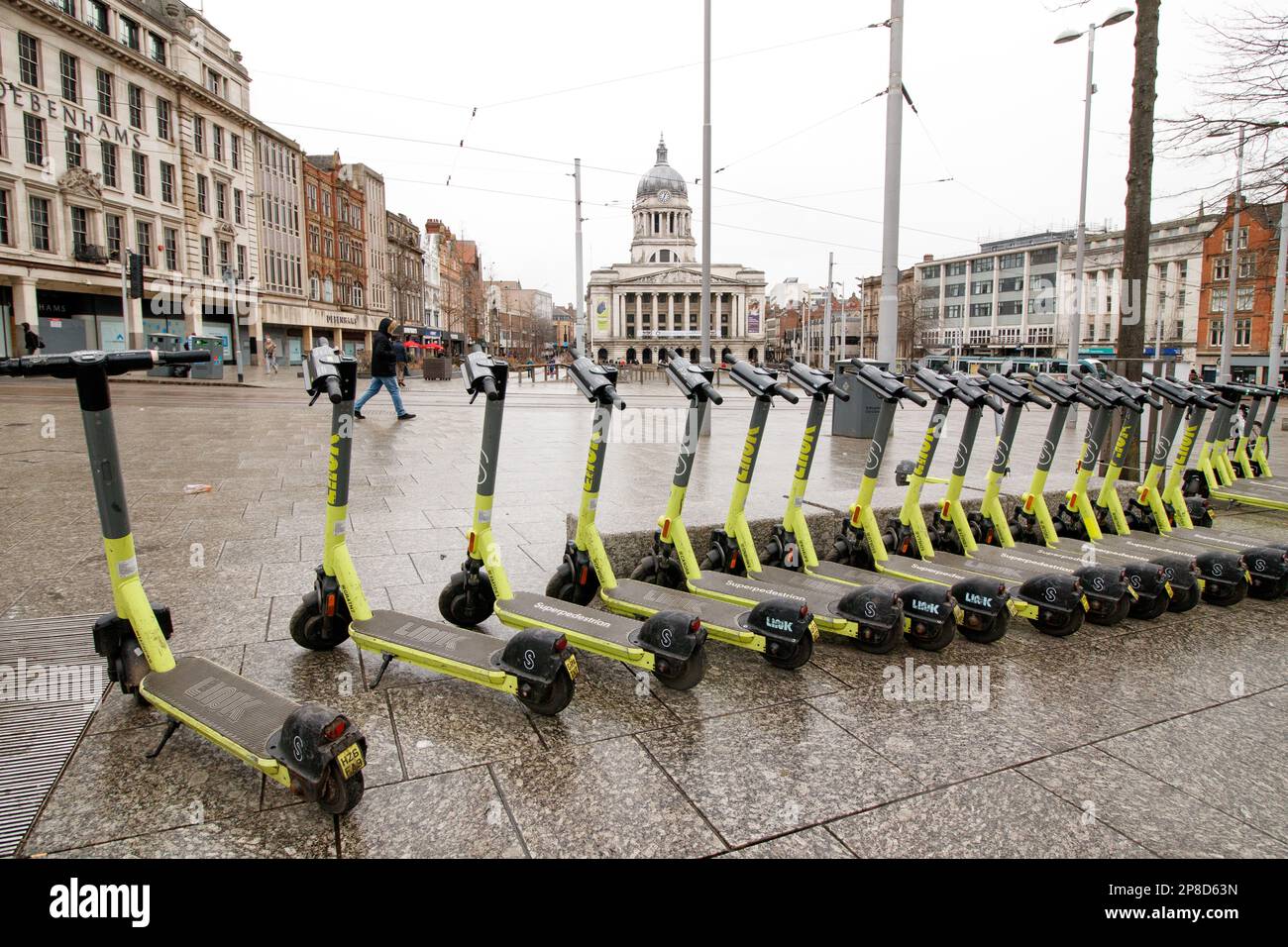 Nottingham super pedestrian scooters hi-res stock photography and ...