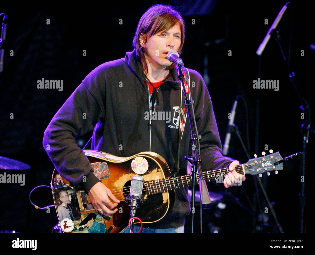 FILE - In this April 23, 2008 file photo, musician Evan Dando performs ...