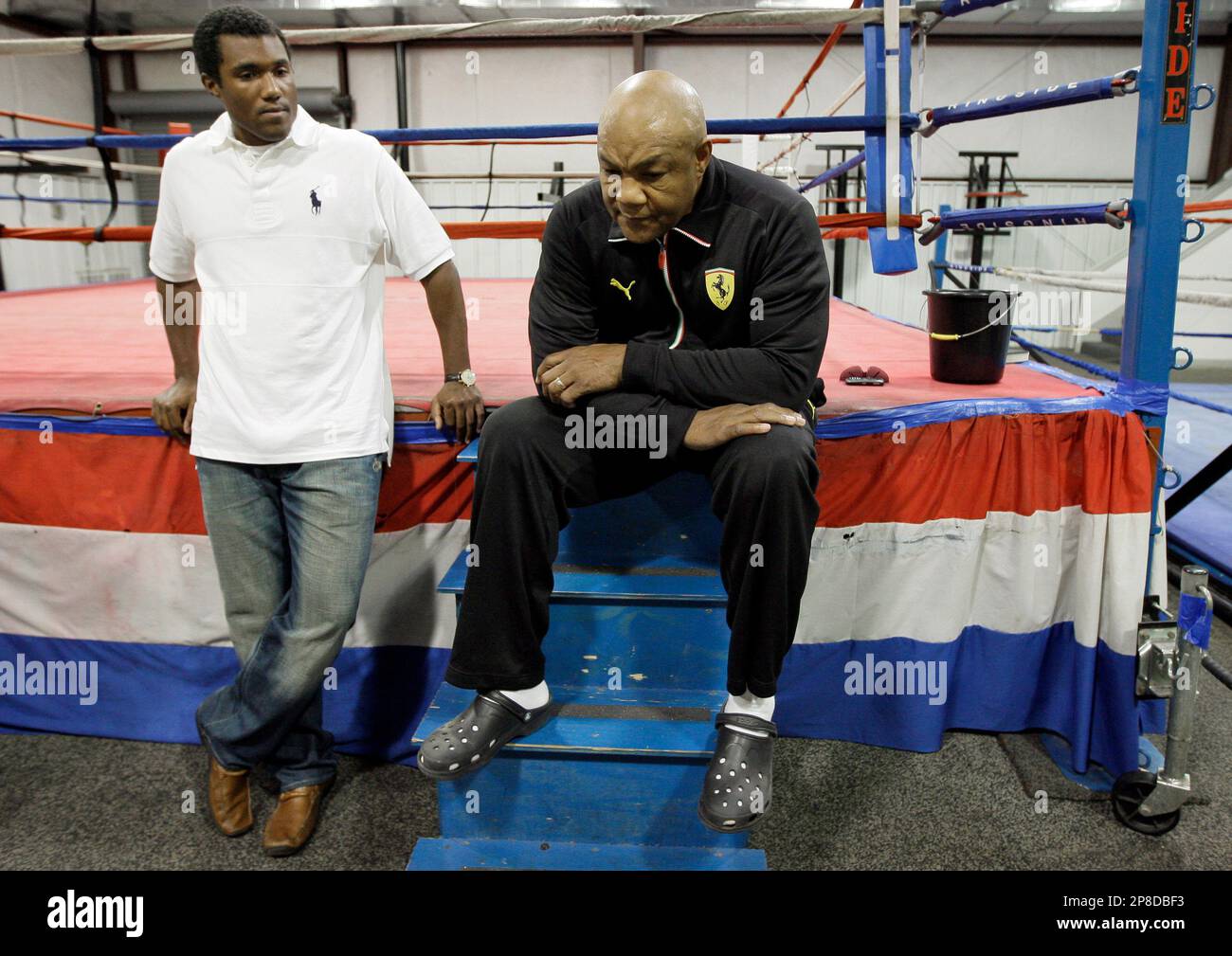 In this photograph taken on Wednesday, June 3, 2009, George Foreman III ...