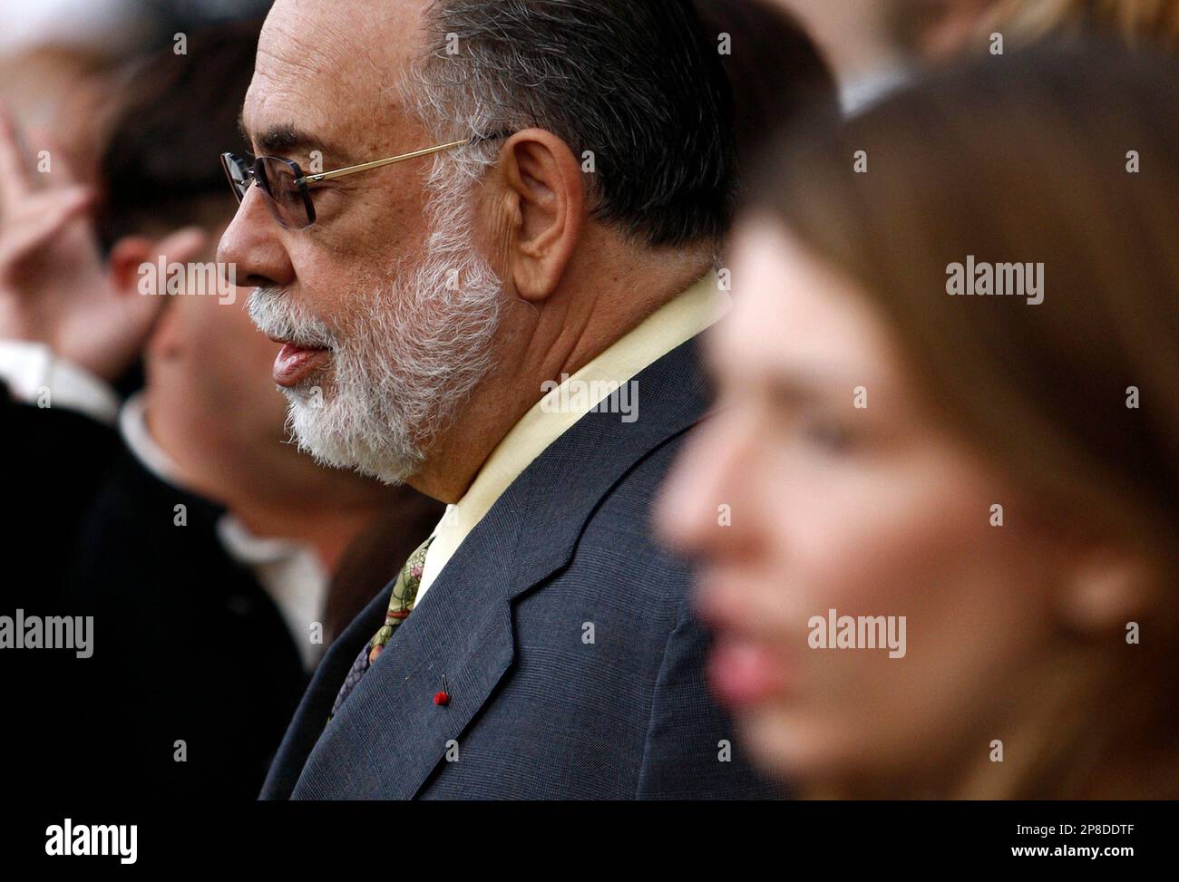 Writer and director Francis Ford Coppola, left, and his daughter ...