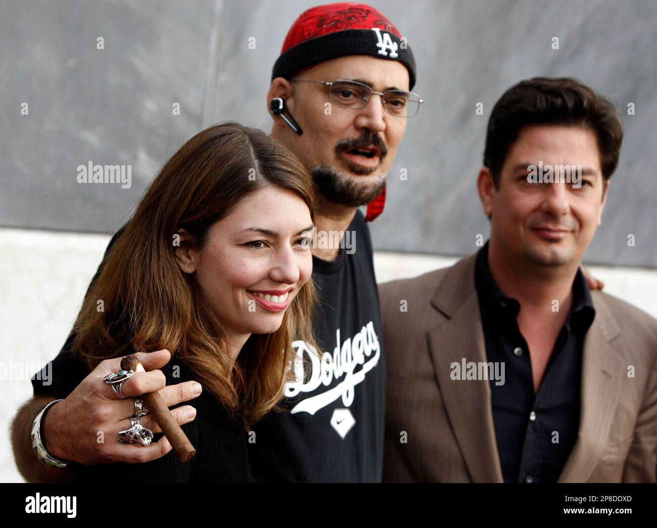Directors Sofia Coppola, left, Christopher Coppola, center, and Roman ...