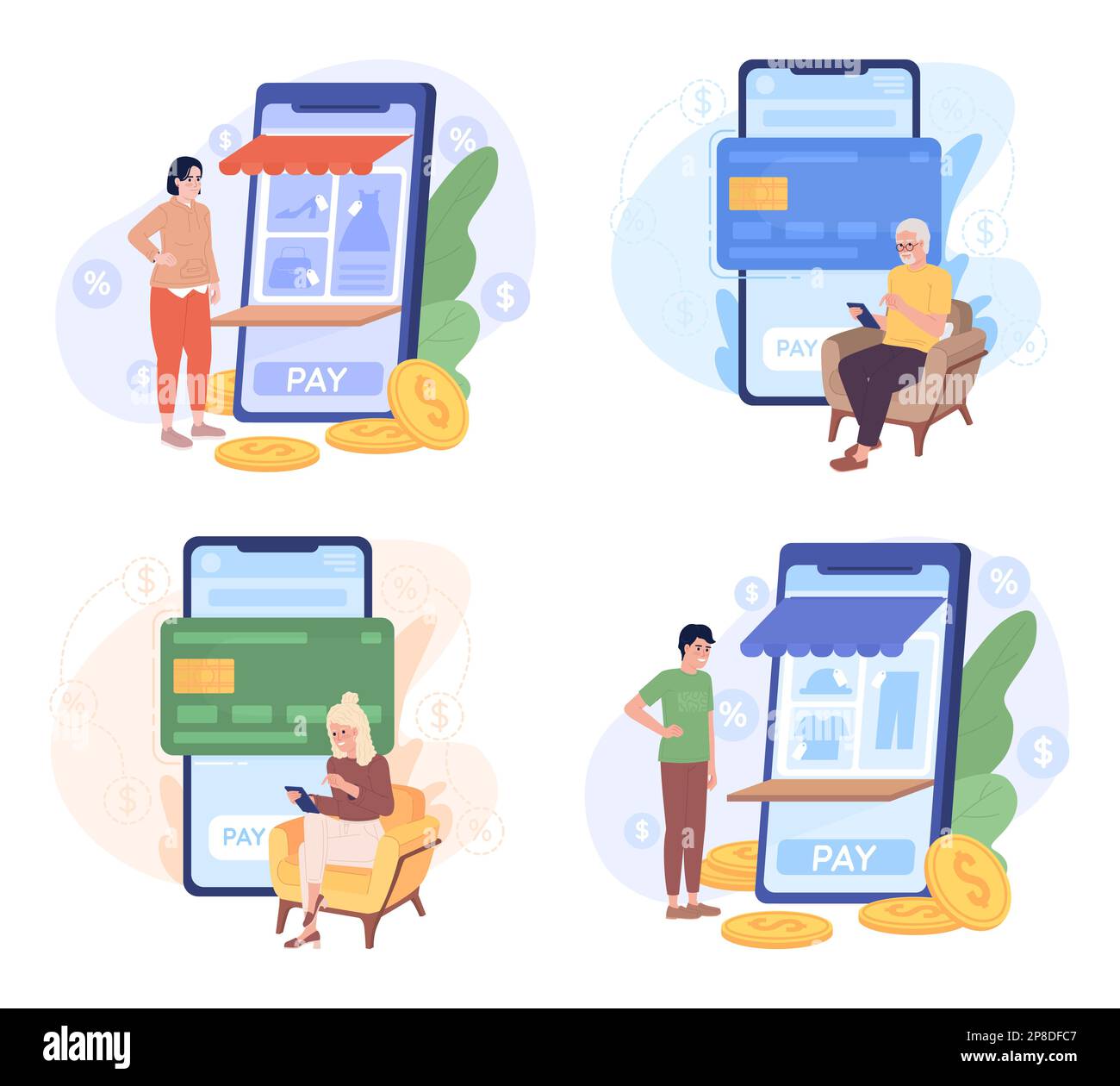 2d animation concept digital finance hi-res stock photography and ...