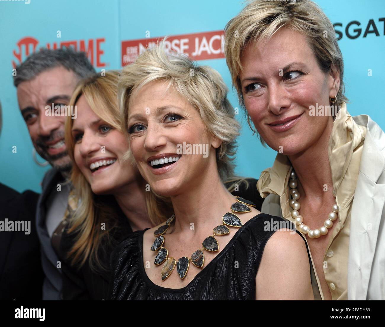 From left, executive producer John Melfi, executive producer and writer ...