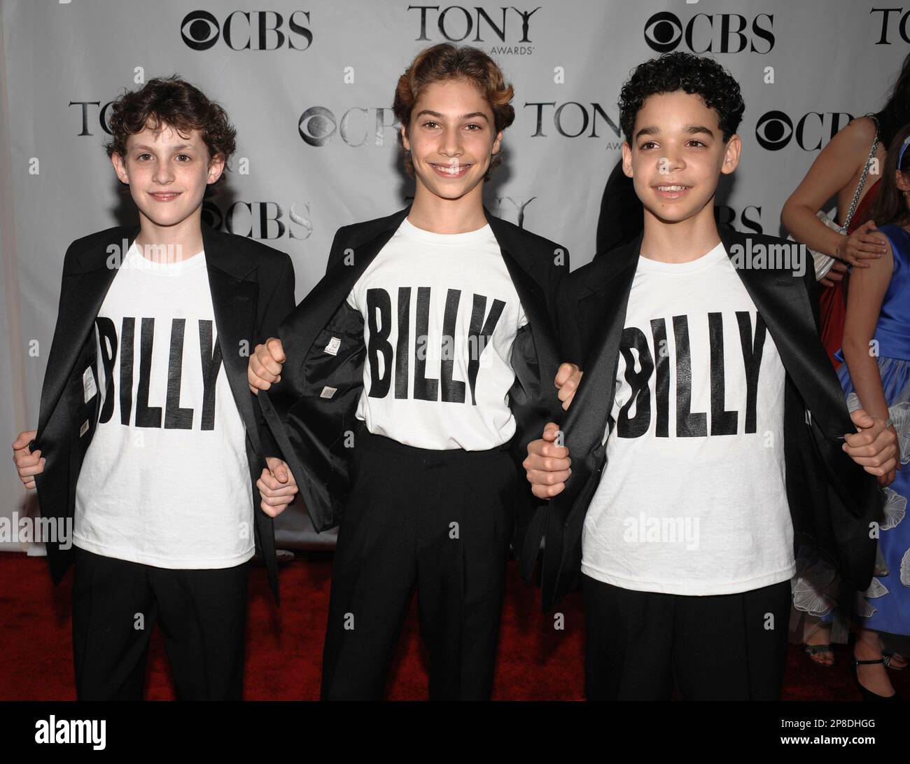 FILE - In this June 15, 2008 file photo, the stars of "Billy Elliot the ...