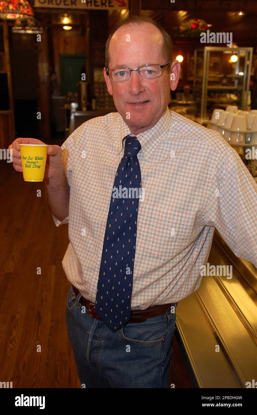 In this photo taken on May 6, 2009, Wall Drug President Ted Hustead ...