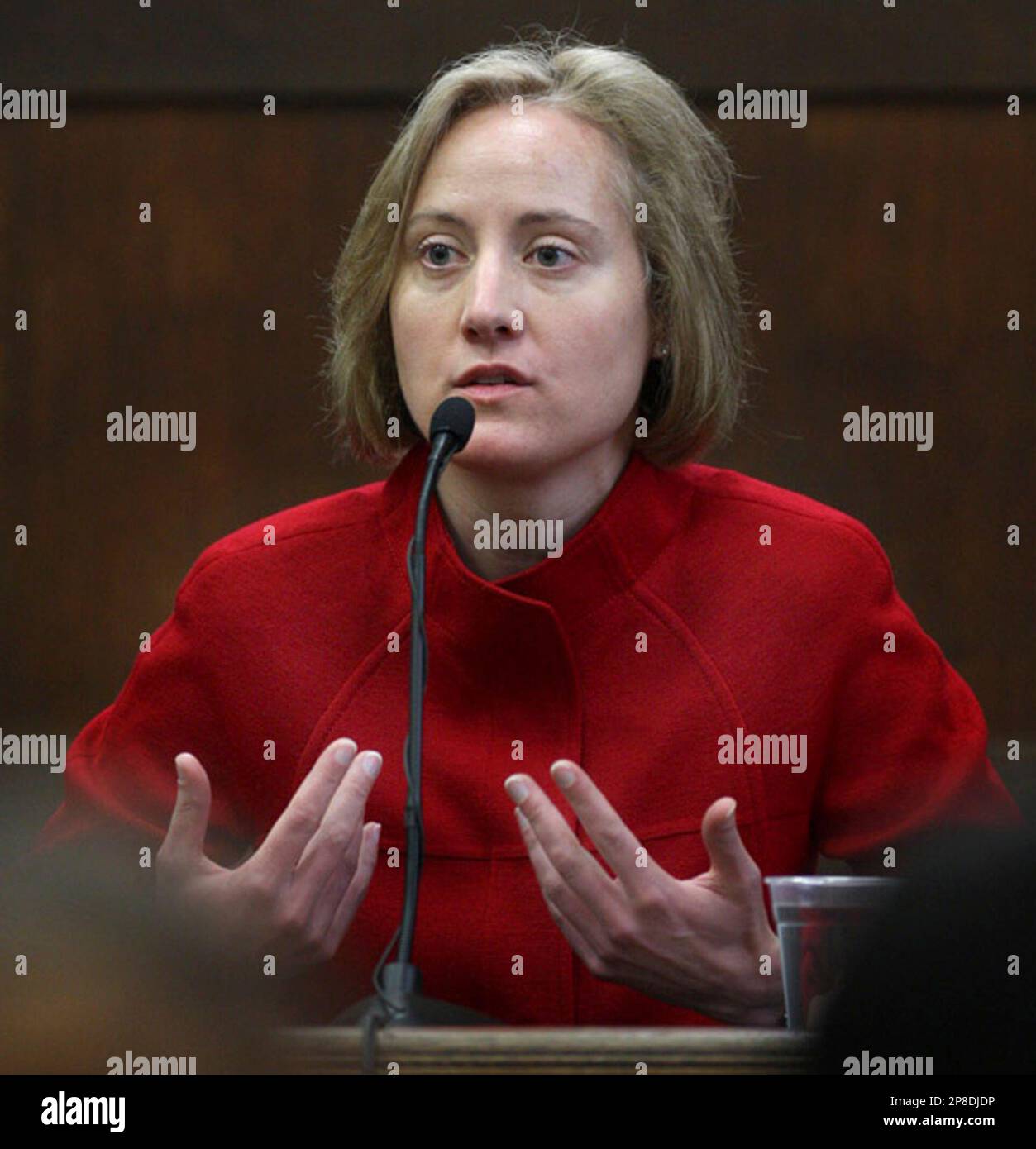 Sandra Boss, ex-wife of Christian Karl Gerhartsreiter, who calls ...