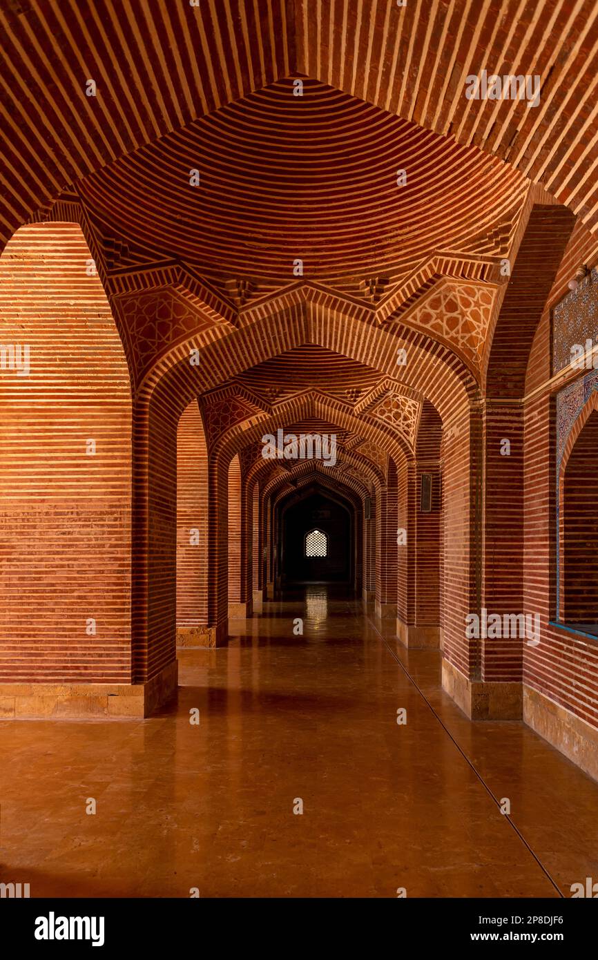 Shah Jahan Masjid Thatta is a vintage mosque built in 17 century Stock ...