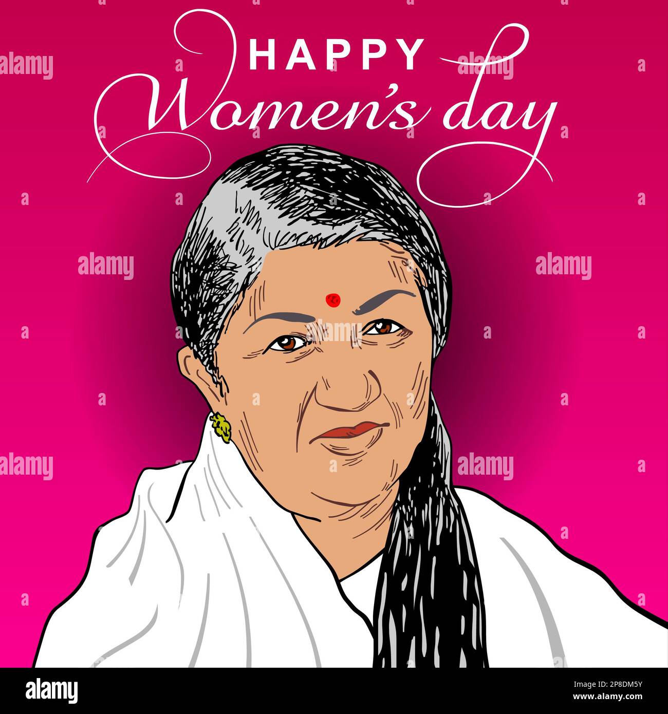 Lata mangeshkar singer hi-res stock photography and images - Alamy