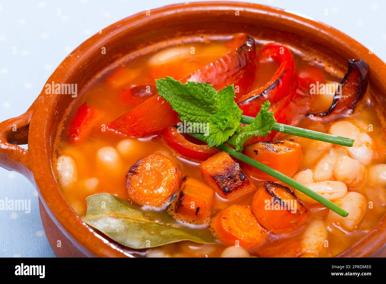 Bulgarian Bob chorba Stock Photo - Alamy