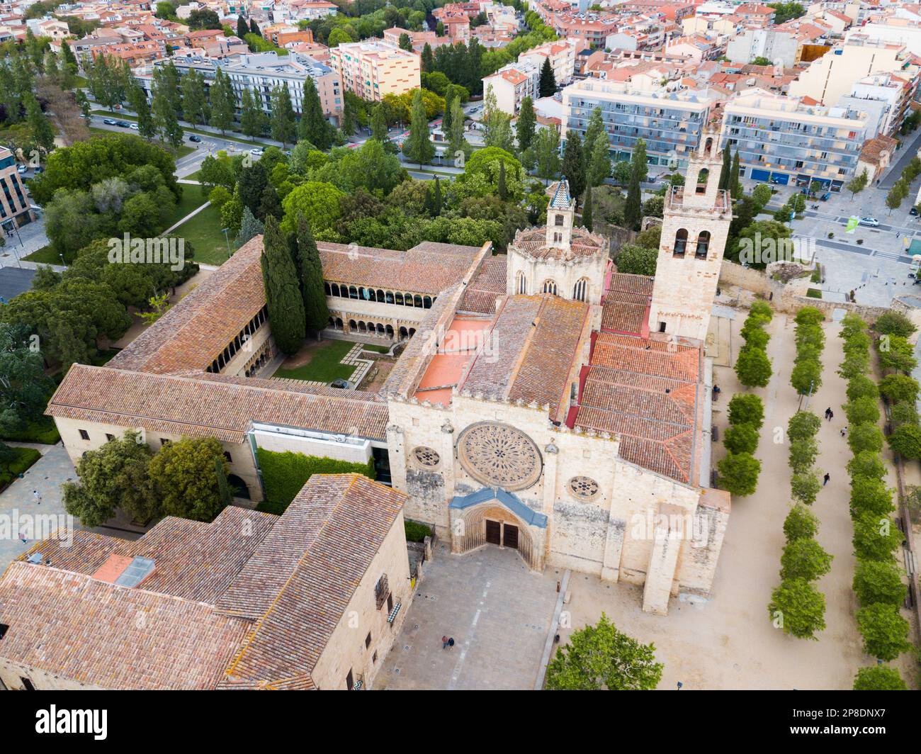 Monastery of sant cugat hi-res stock photography and images - Alamy