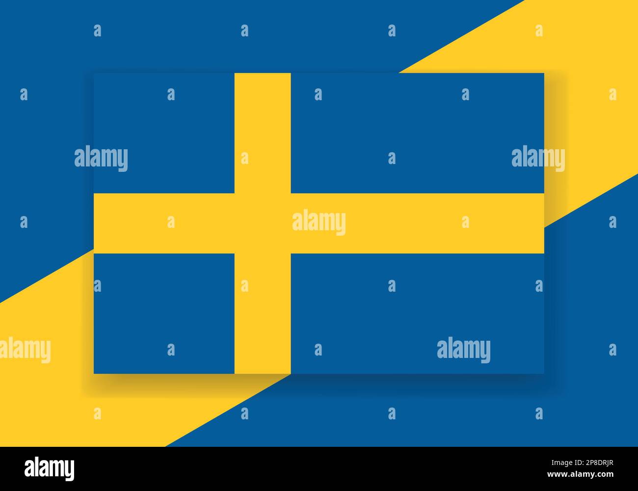 Vector Sweden Flag. Country flag design. Flat vector flag Stock Vector ... Vector Sweden Flag. Country flag design. Flat vector flag Stock Vector ...