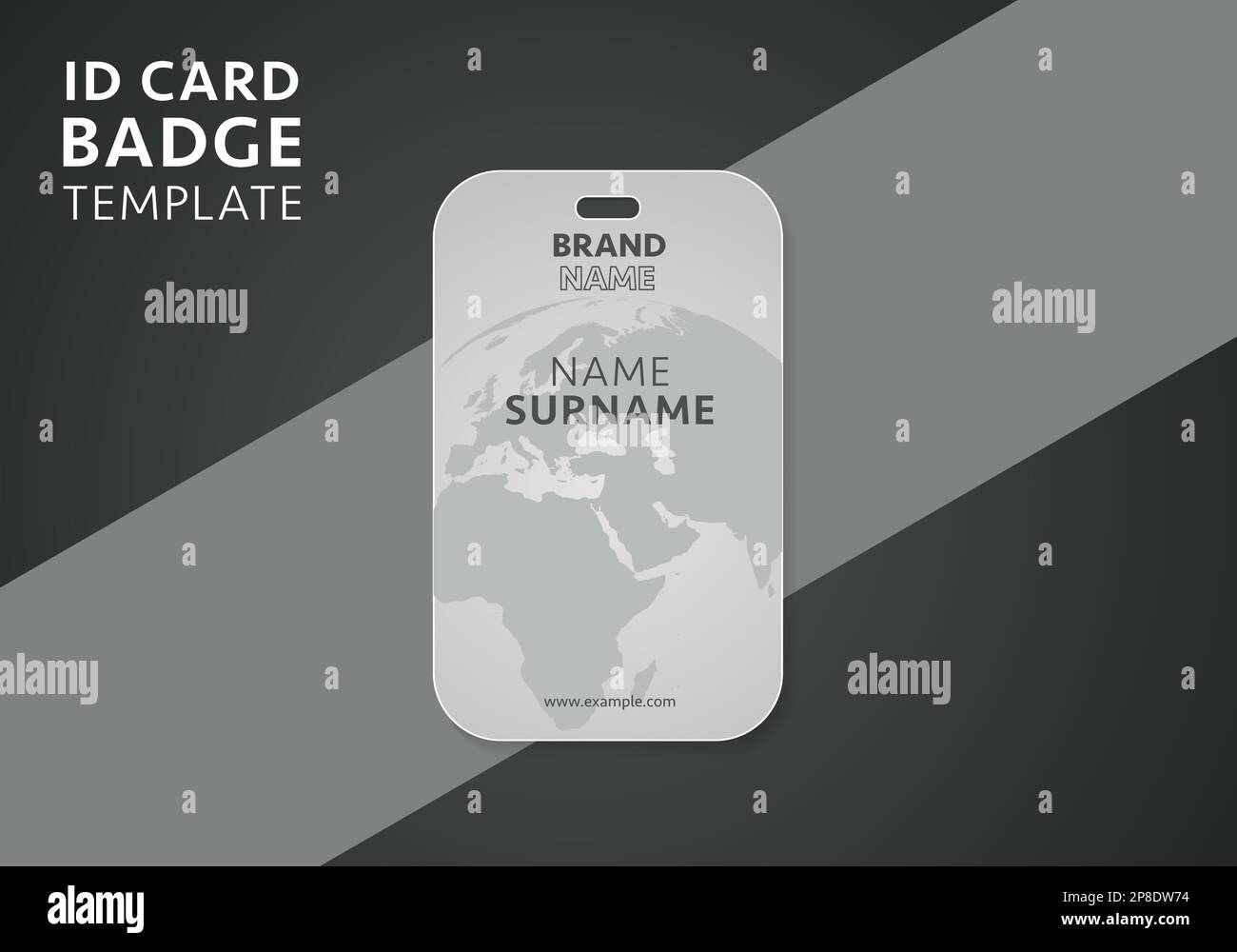 World Concept Badge template design of business corporate identity ...