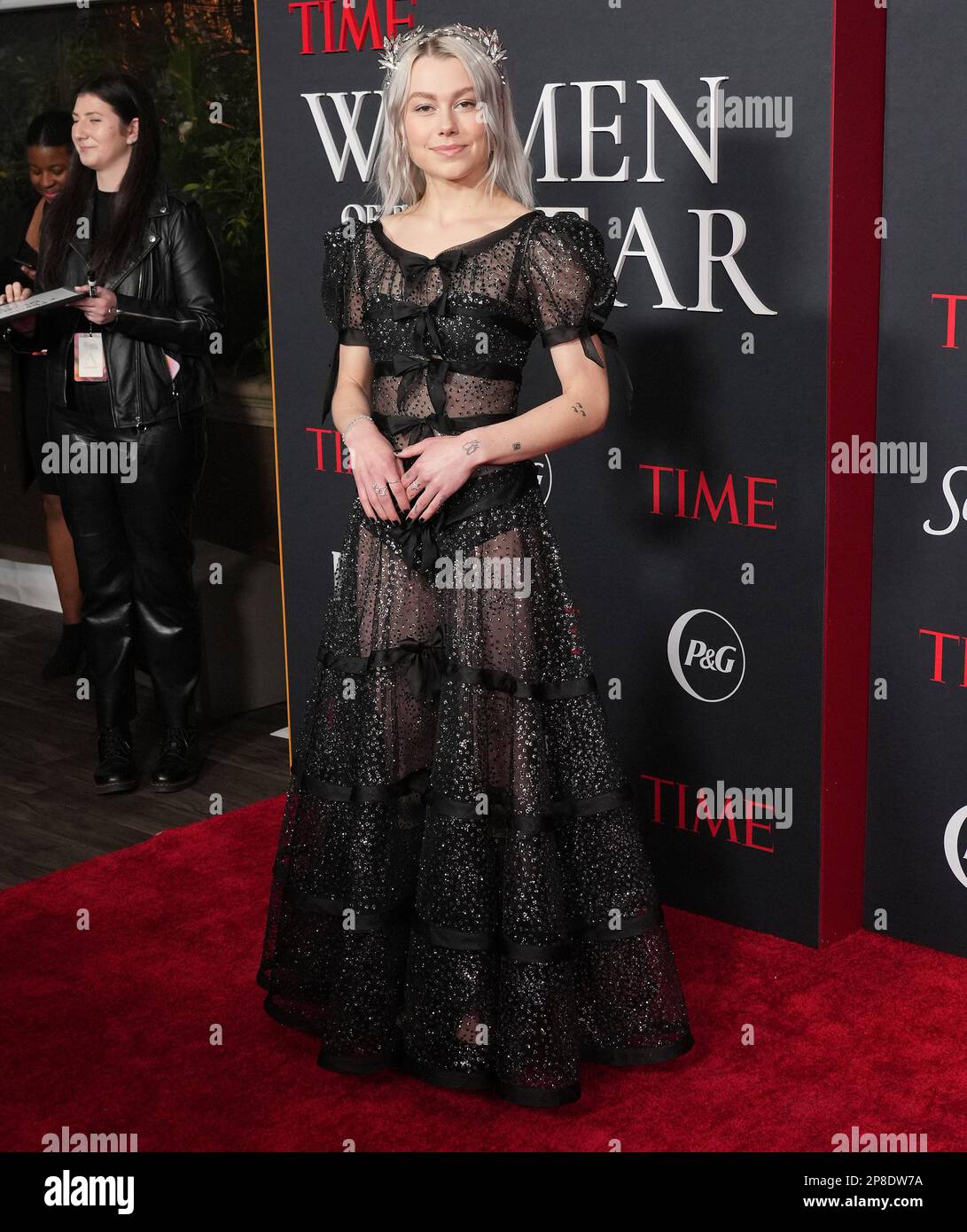 Los Angeles, USA. 08th Mar, 2023. Phoebe Bridgers arrives at the TIME's ...
