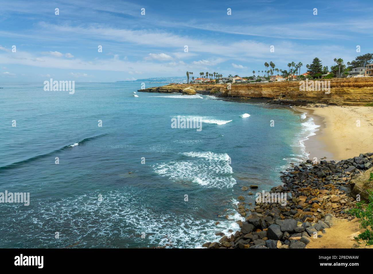 Scenic view sunset san hi-res stock photography and images - Alamy