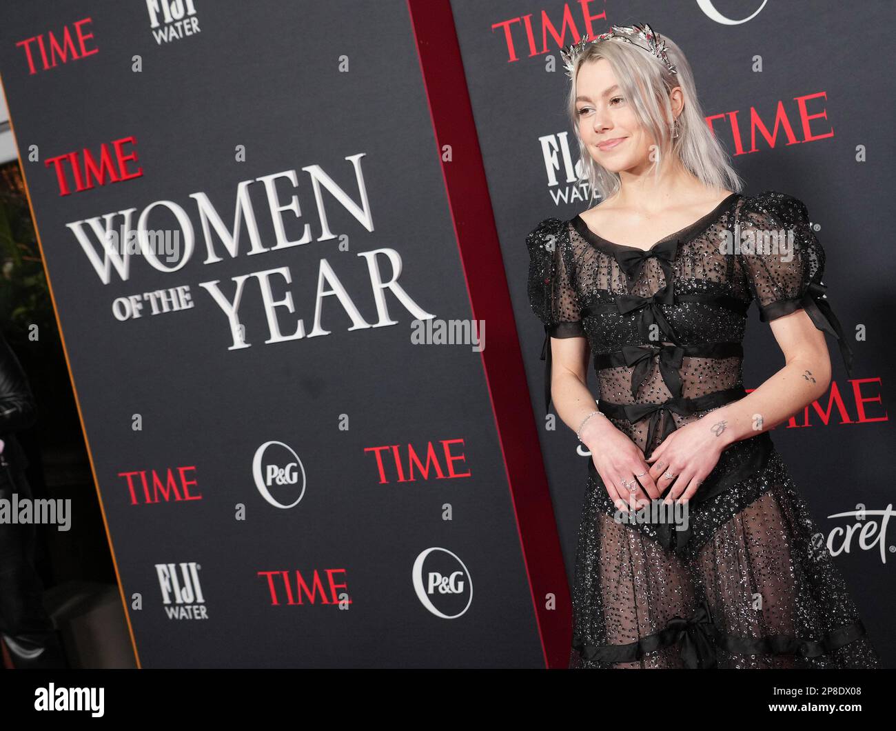 Los Angeles, USA. 08th Mar, 2023. Phoebe Bridgers arrives at the TIME's ...