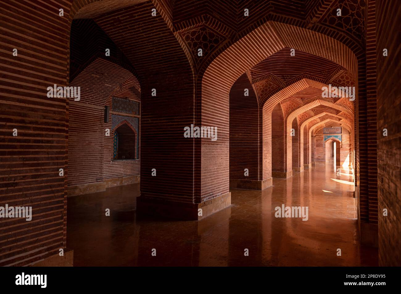Shah Jahan Masjid Thatta is a vintage mosque built in 17 century Stock ...
