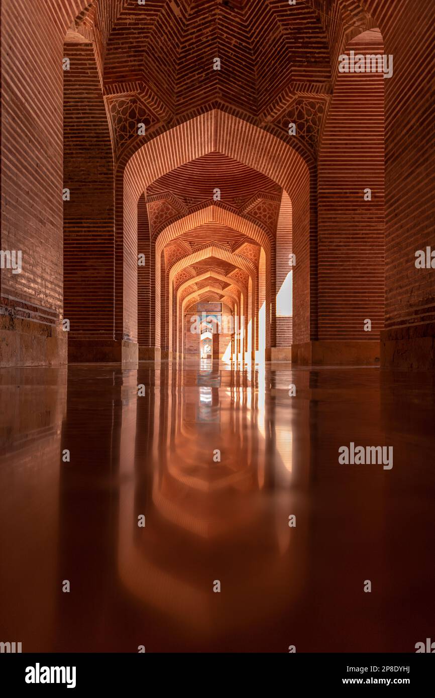 Shah Jahan Masjid Thatta is a vintage mosque built in 17 century Stock ...