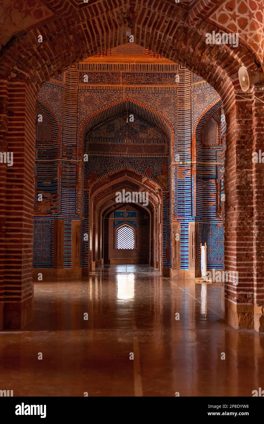 Shah Jahan Masjid Thatta is a vintage mosque built in 17 century Stock ...
