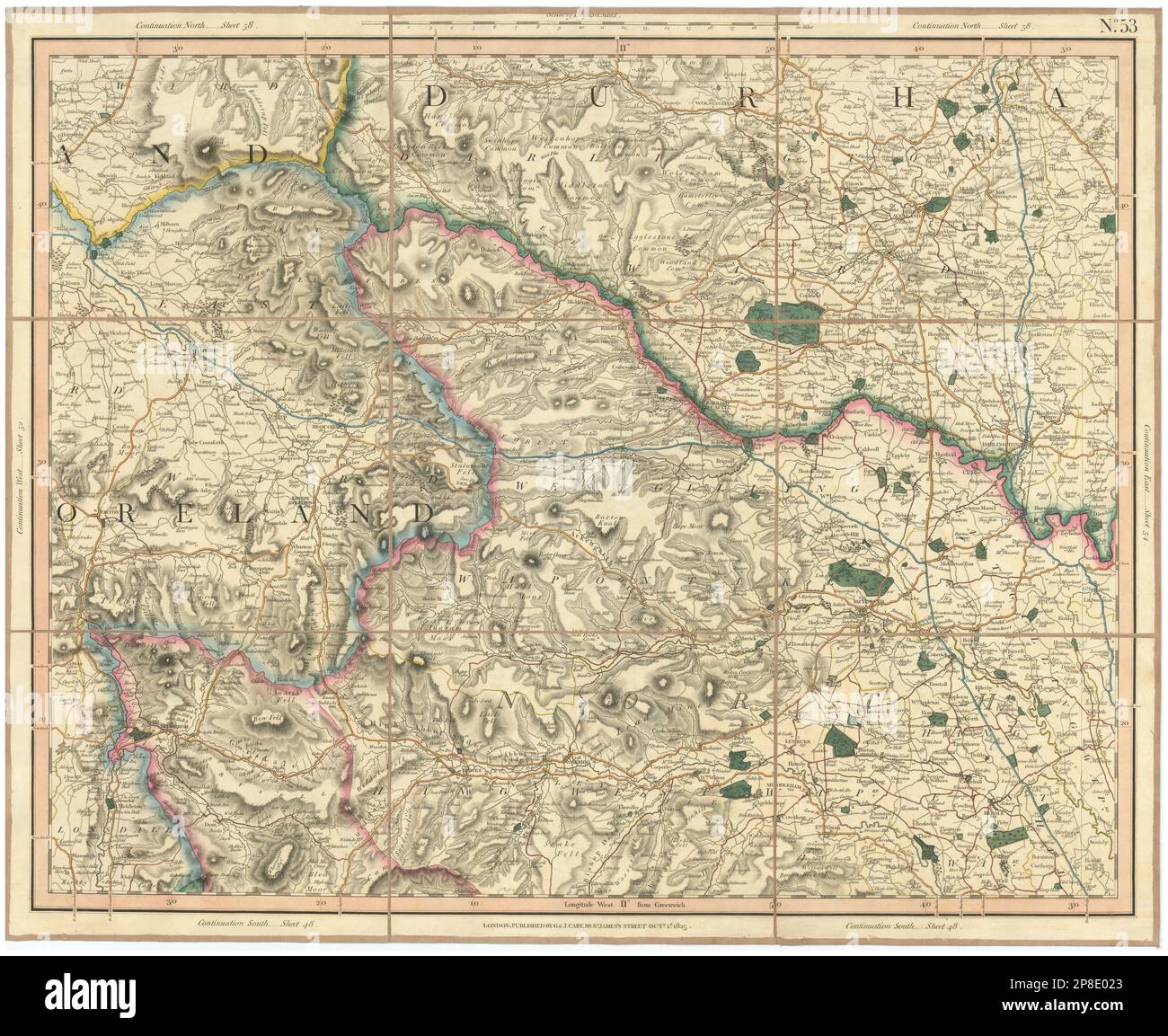 The yorkshire dales and cumbria Cut Out Stock Images & Pictures - Alamy