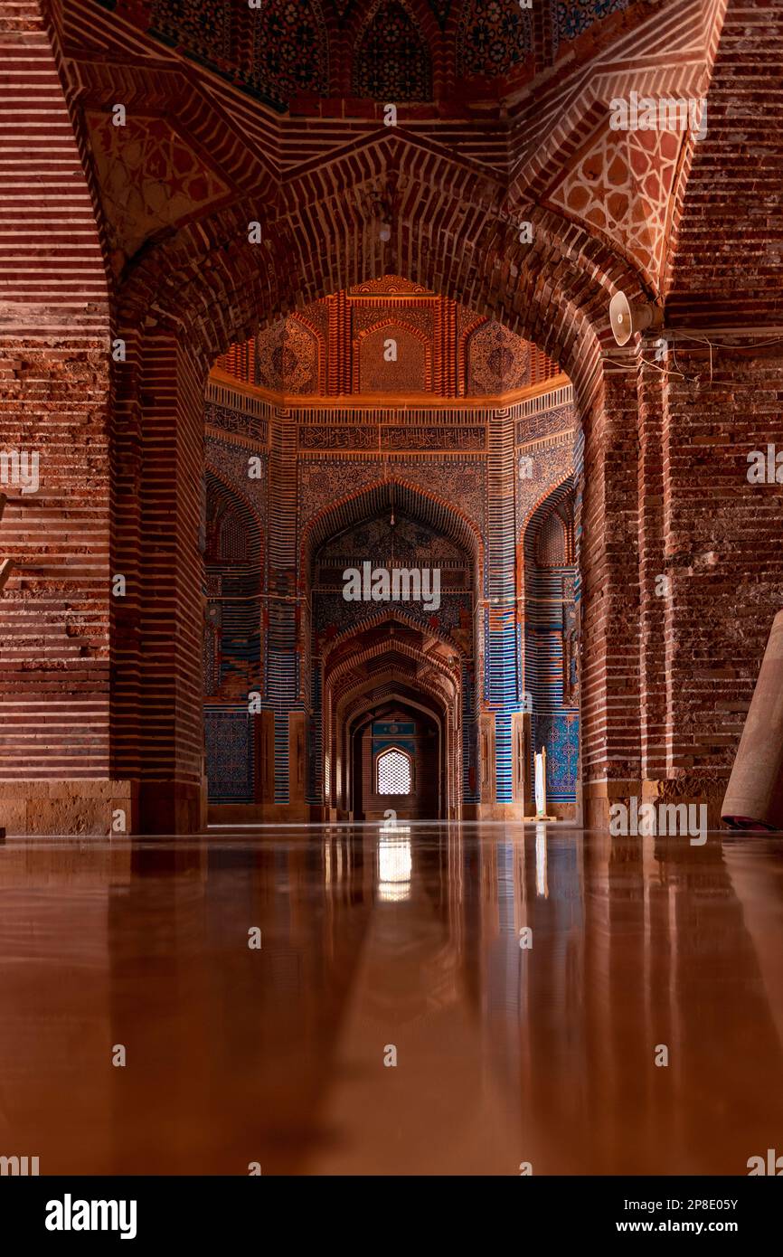 Shah Jahan Masjid Thatta is a vintage mosque built in 17 century Stock ...