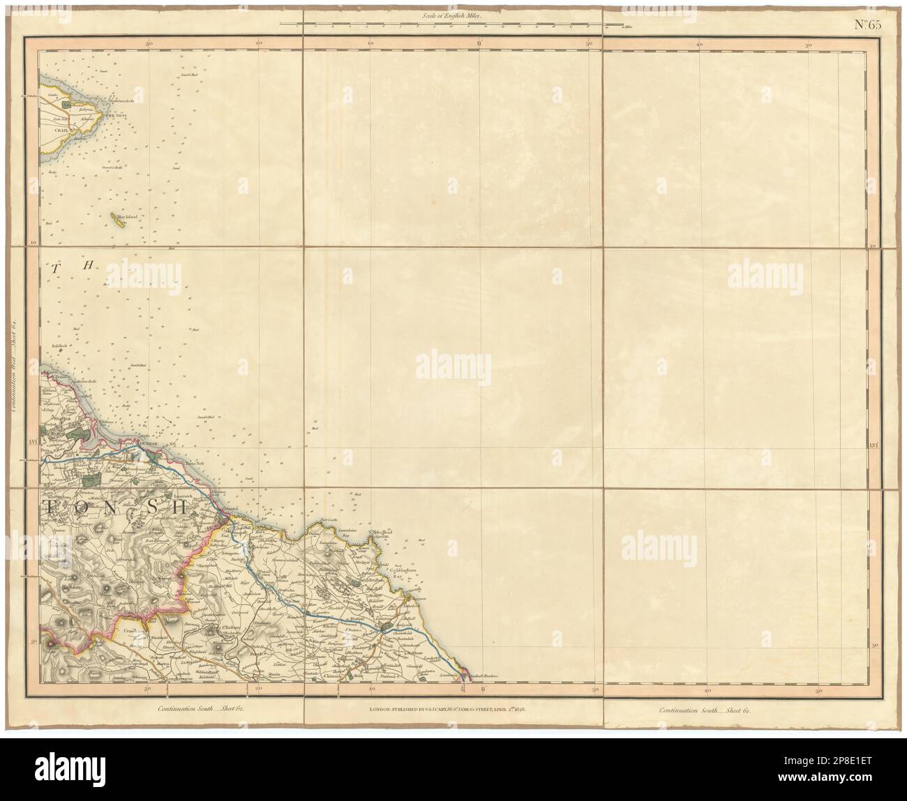 Berwickshire map hi-res stock photography and images - Alamy