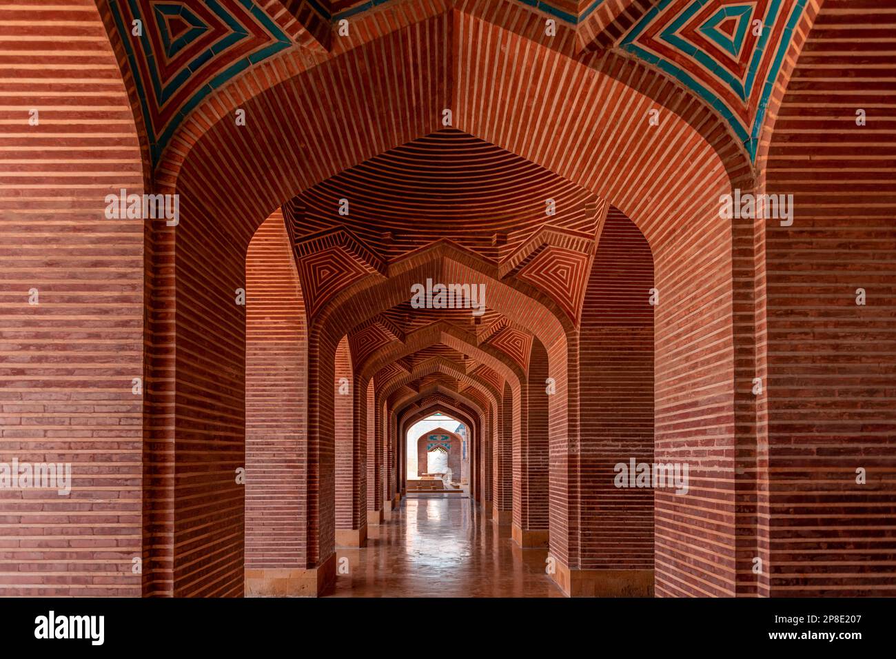Shah Jahan Masjid Thatta is a vintage mosque built in 17 century Stock ...