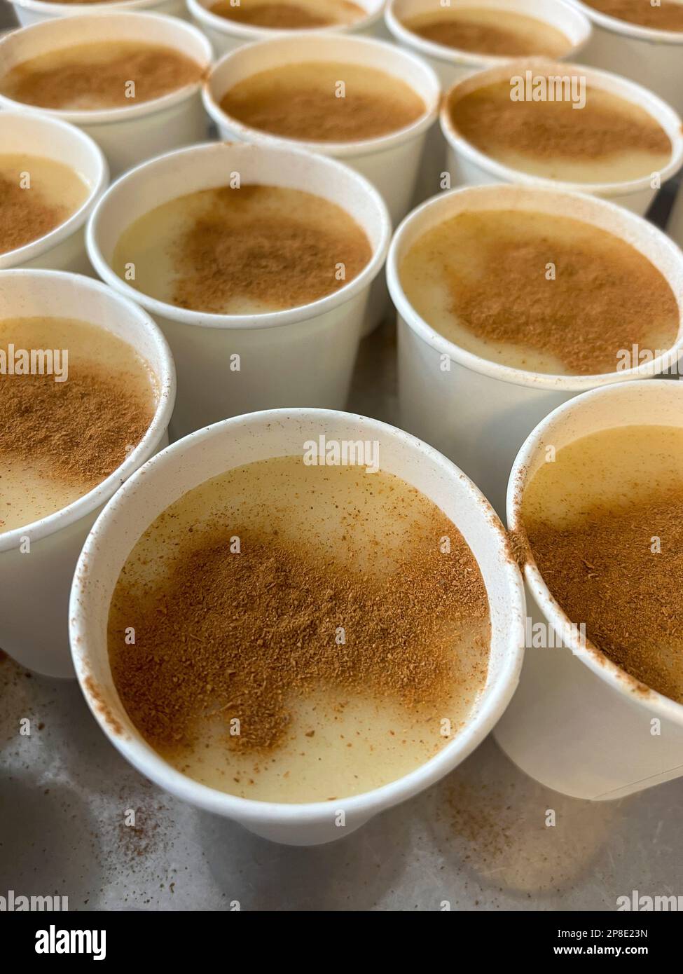 Boza, traditional Turkish fermented wheat drink known as "Boza" or ...