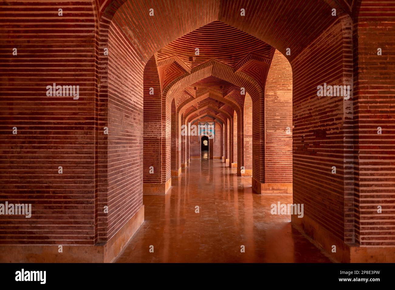Shah Jahan Masjid Thatta is a vintage mosque built in 17 century Stock ...