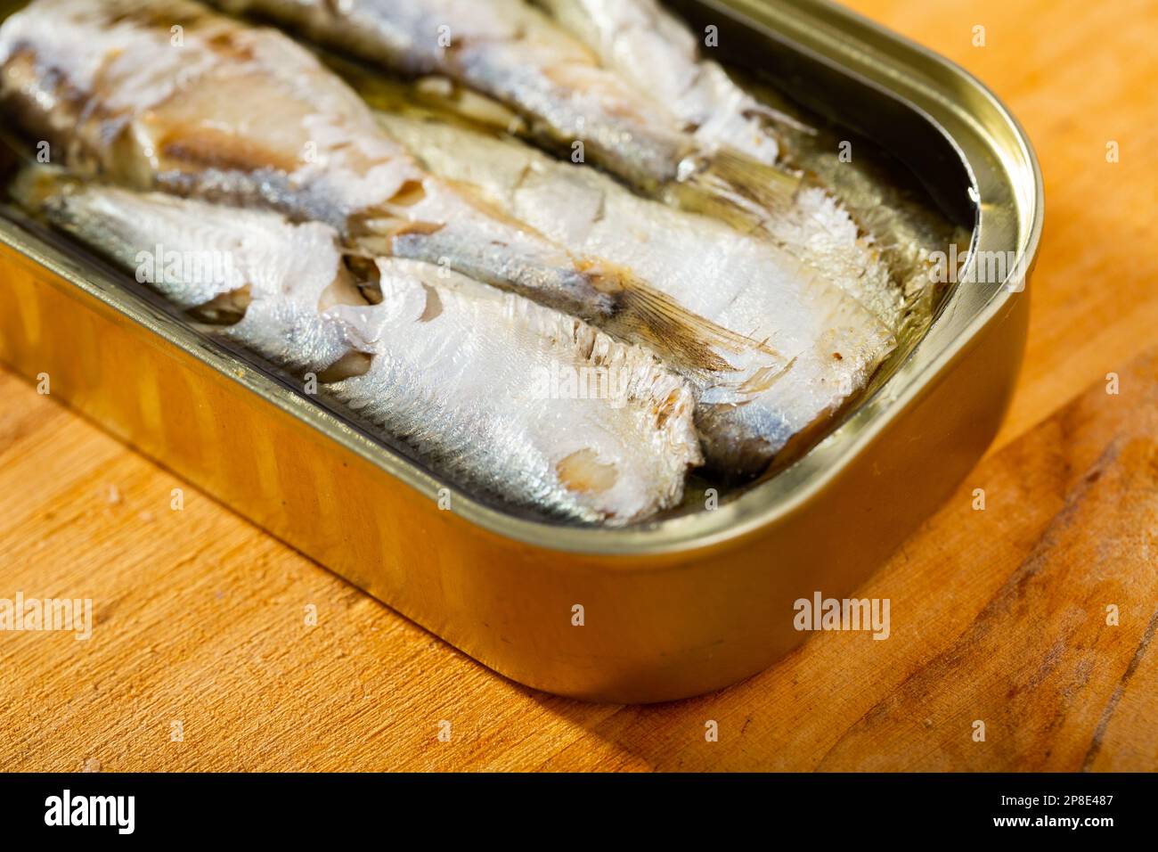 Sardines preserves in oil Stock Photo - Alamy