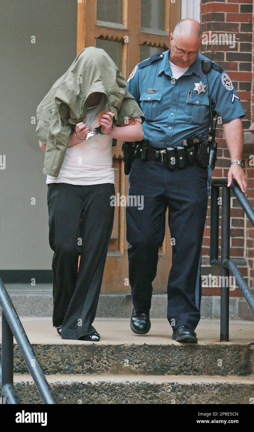 Fifteen-year-old Danielle Black is led out of the Washington County ...