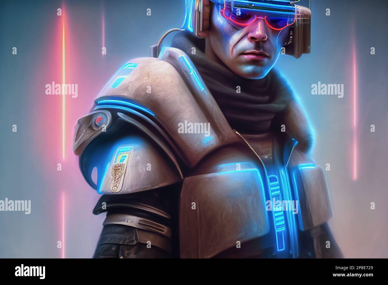 Warrior of the future hi-res stock photography and images - Alamy