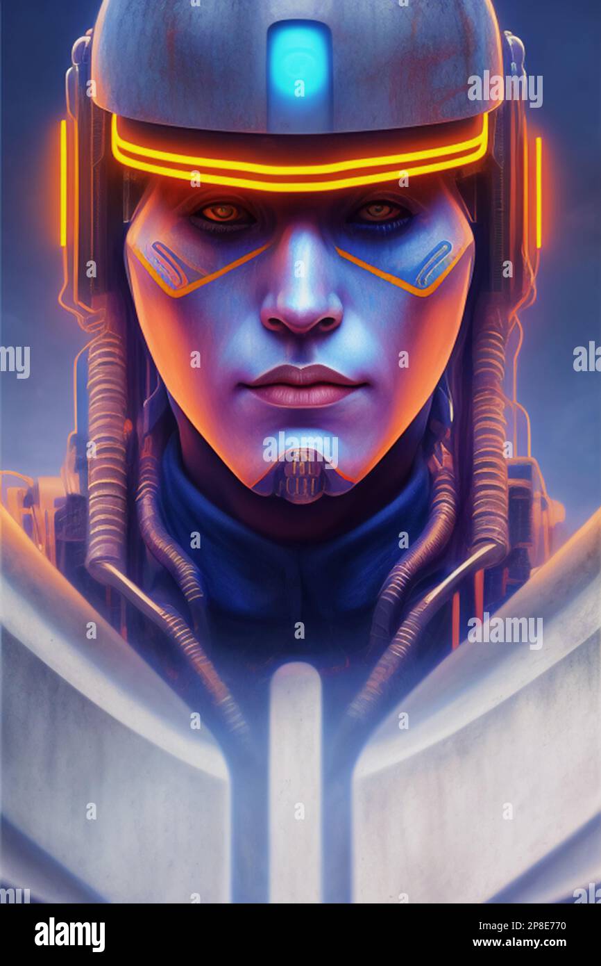 Warrior of the future hi-res stock photography and images - Alamy