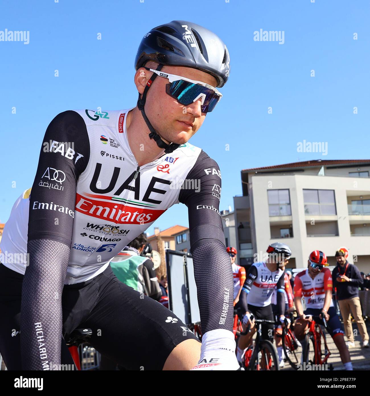 Belgian Tim Wellens of UAE Team Emirates pictured at the start of stage ...