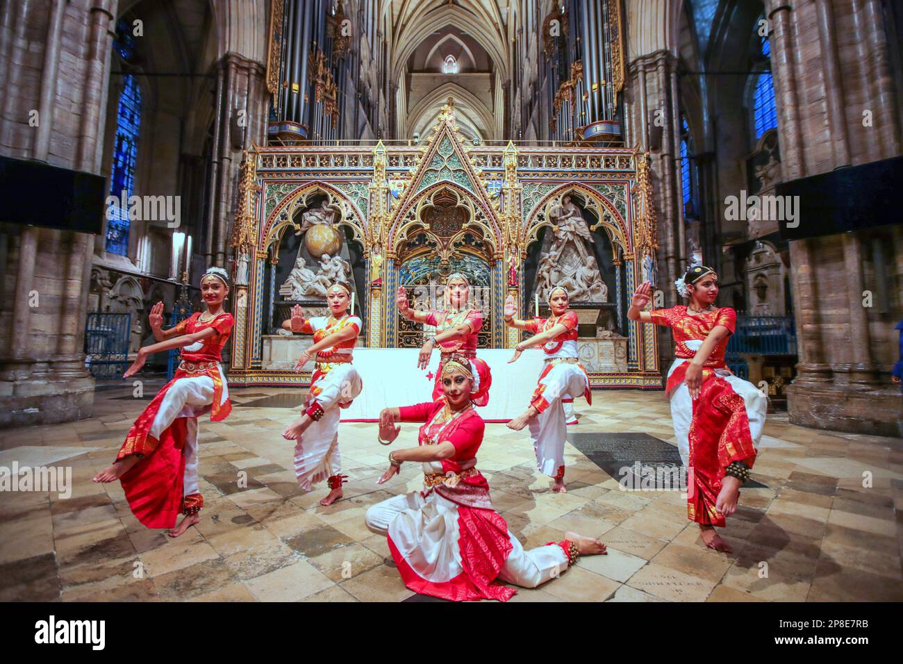 London UK 9 March 2023 Arunima Kumar Dance - South Asian dance company ...