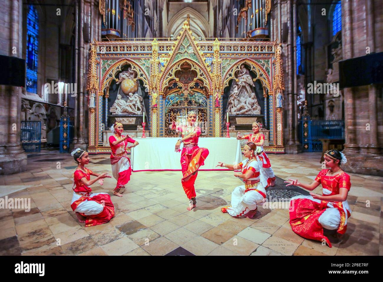 London UK 9 March 2023 Arunima Kumar Dance - South Asian dance company ...