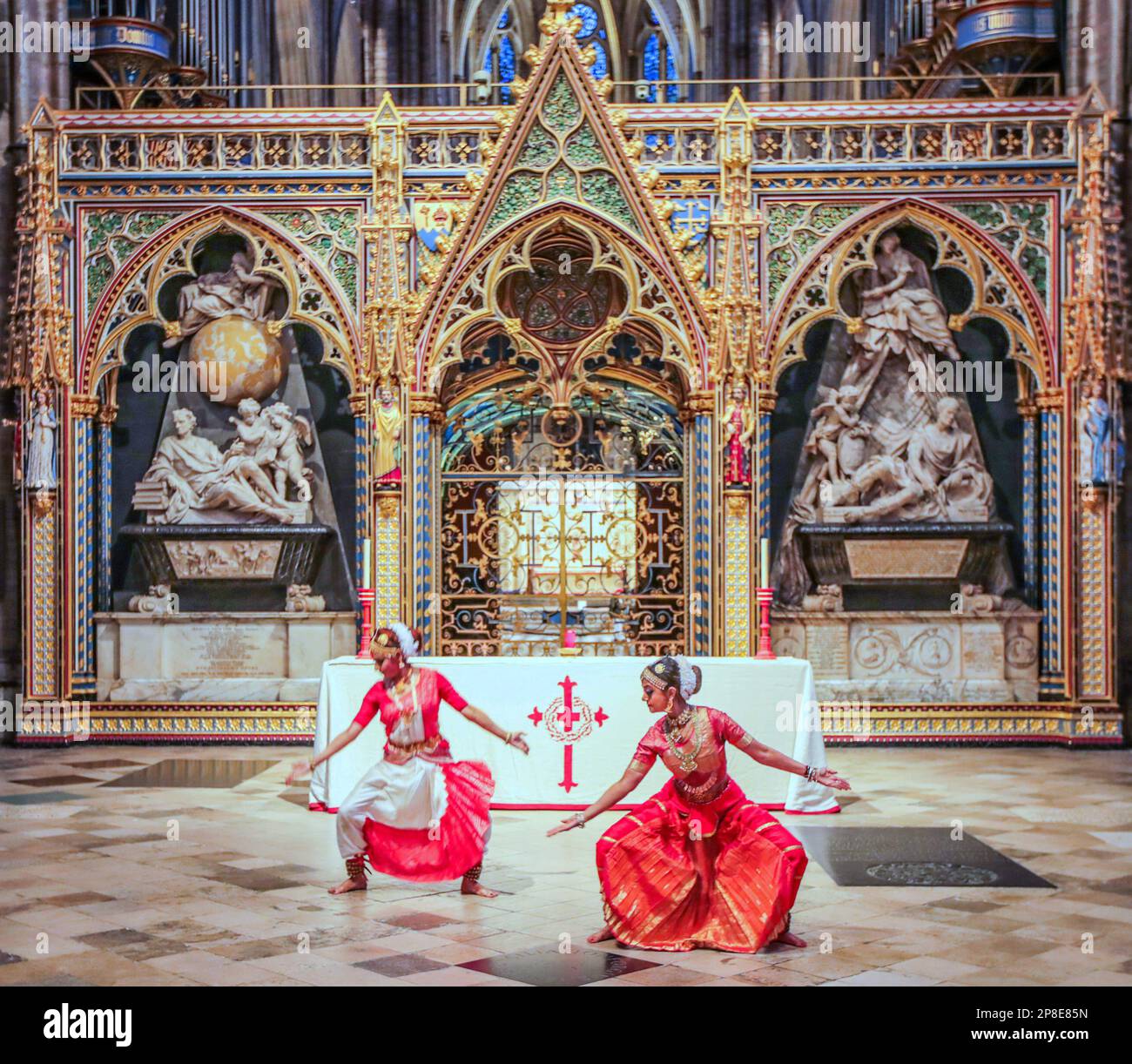 London UK 9 March 2023 Arunima Kumar Dance - South Asian dance company ...