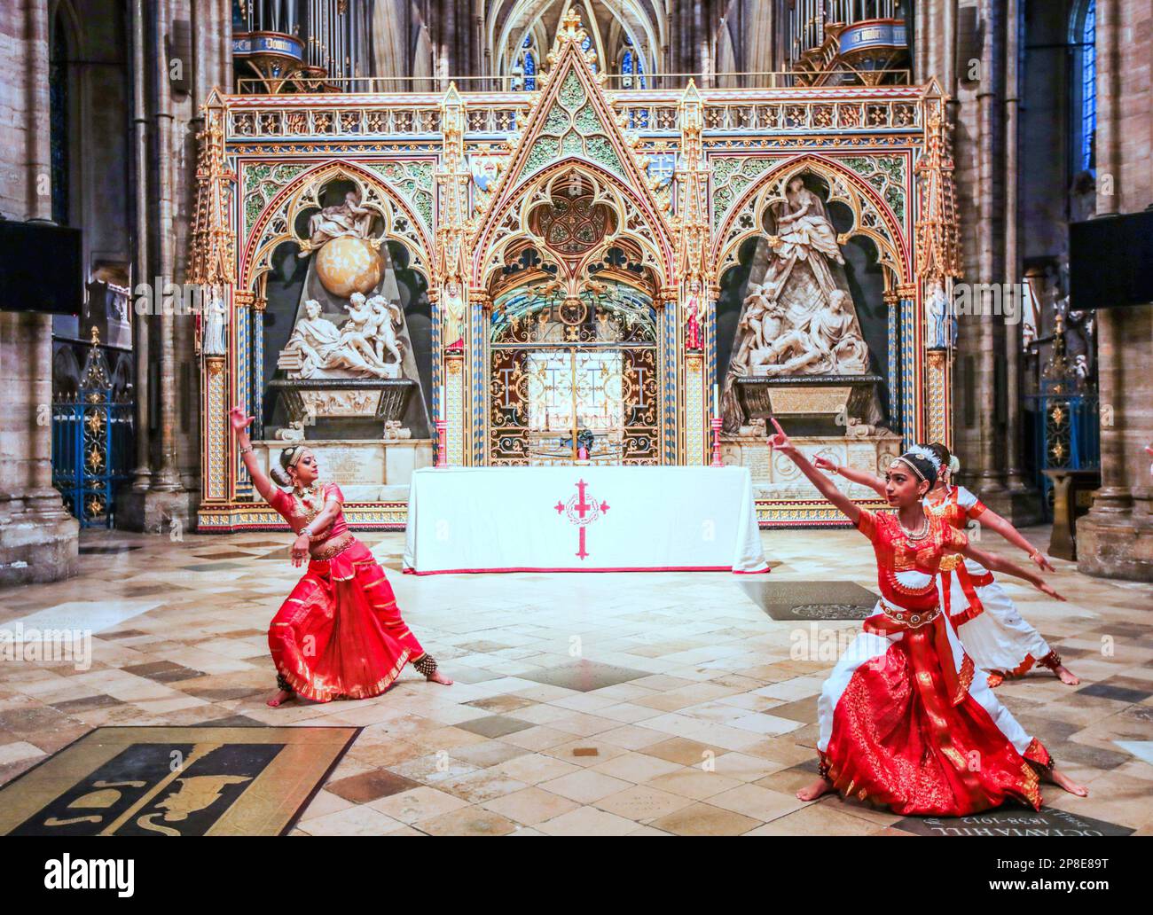 London UK 9 March 2023 Arunima Kumar Dance - South Asian dance company ...