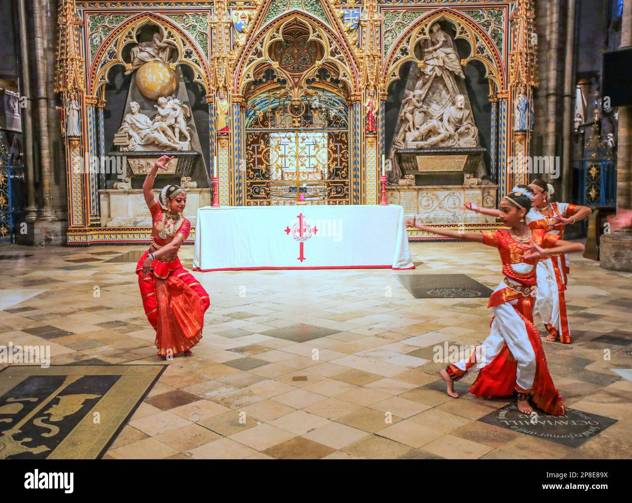 London UK 9 March 2023 Arunima Kumar Dance - South Asian dance company ...
