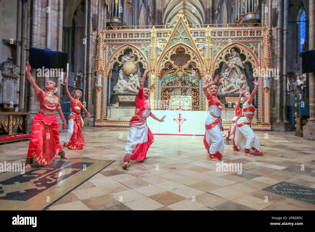 London UK 9 March 2023 Arunima Kumar Dance - South Asian dance company ...