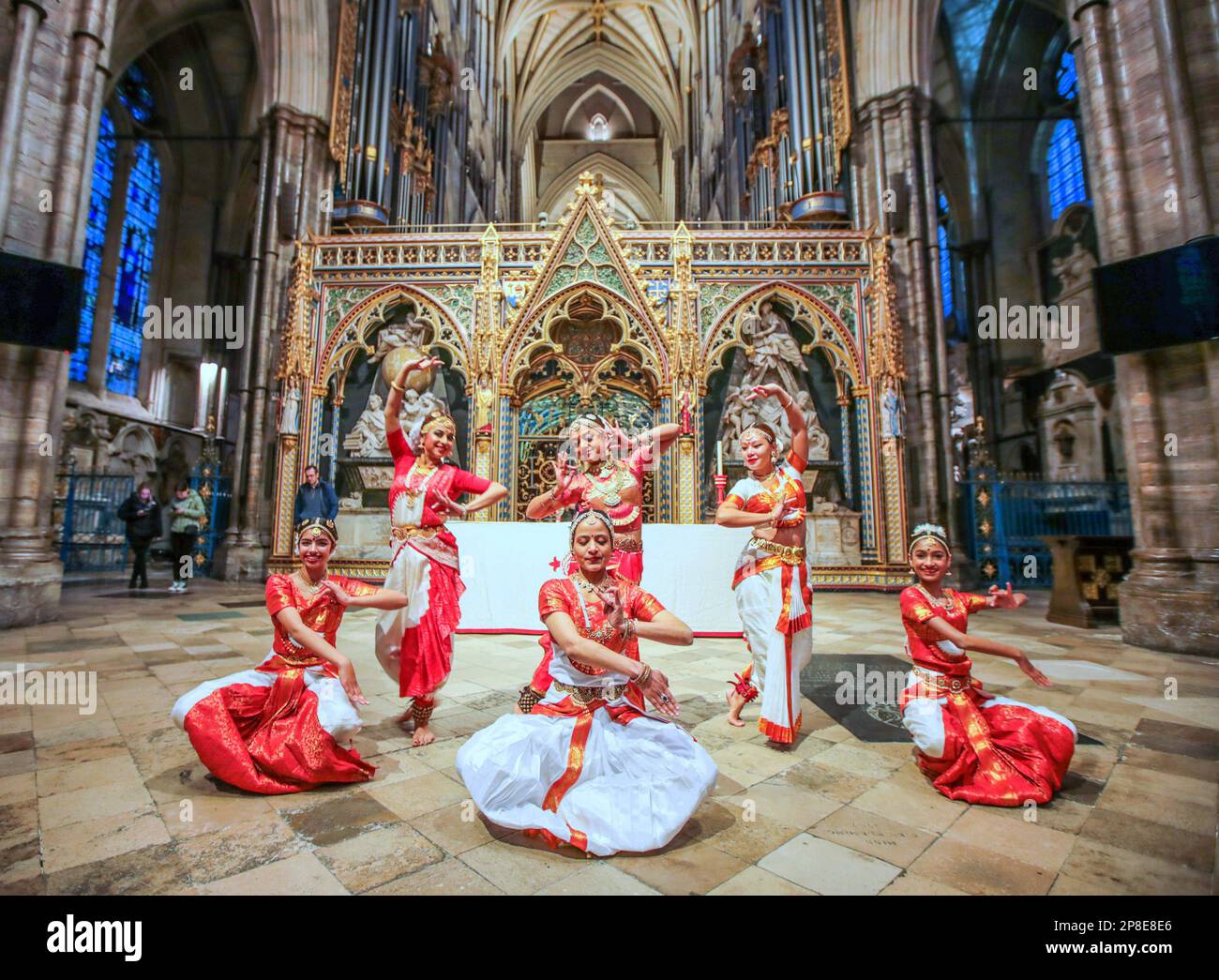 London UK 9 March 2023 Arunima Kumar Dance - South Asian dance company ...