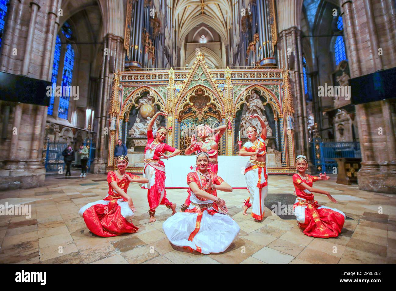 London UK 9 March 2023 Arunima Kumar Dance - South Asian dance company ...