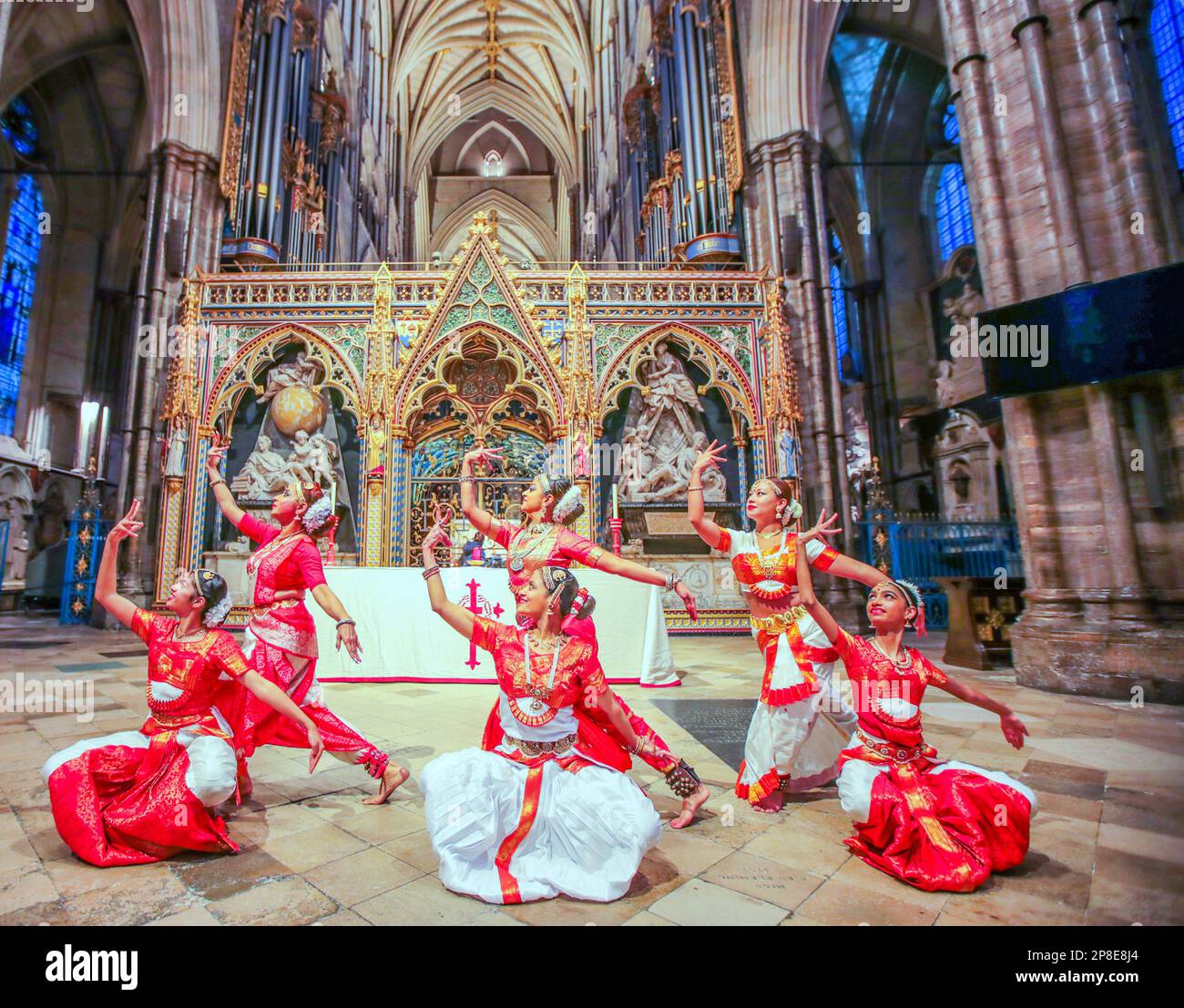London UK 9 March 2023 Arunima Kumar Dance - South Asian dance company ...