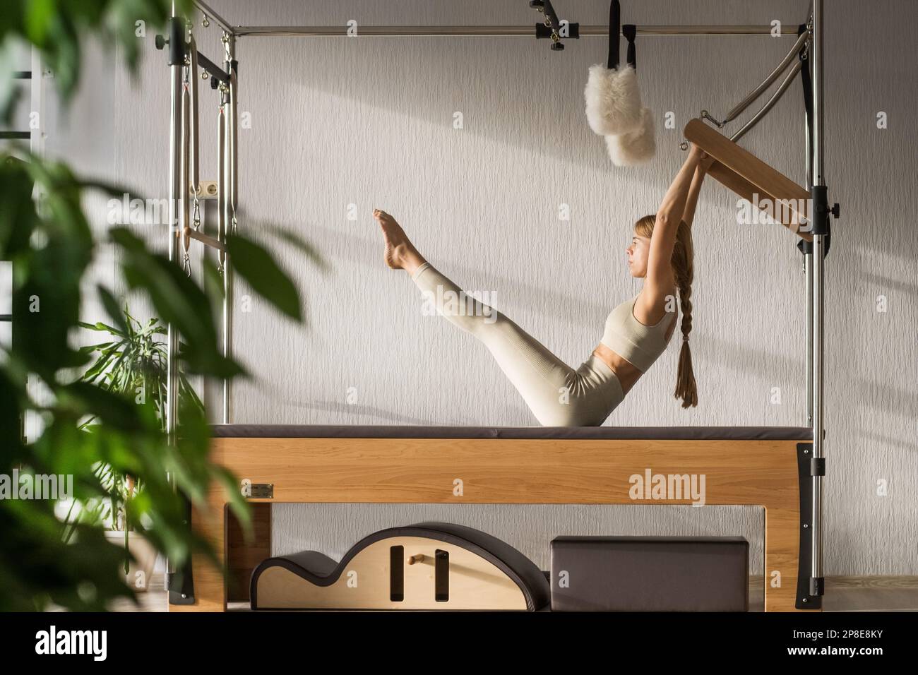 Balanced body pilates machine hi-res stock photography and images - Alamy