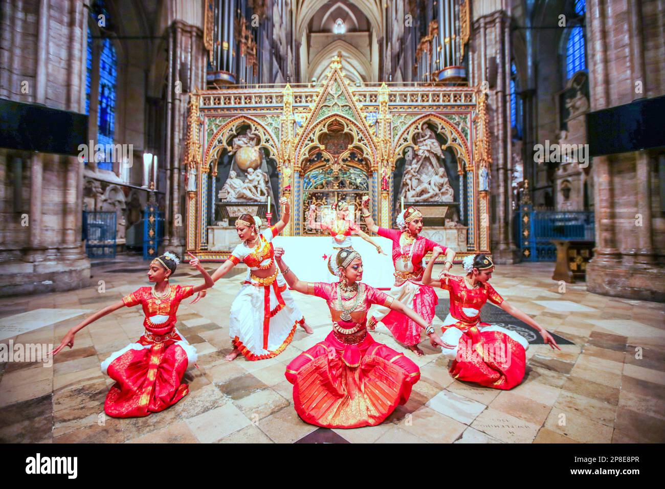 London UK 9 March 2023 Arunima Kumar Dance - South Asian dance company ...