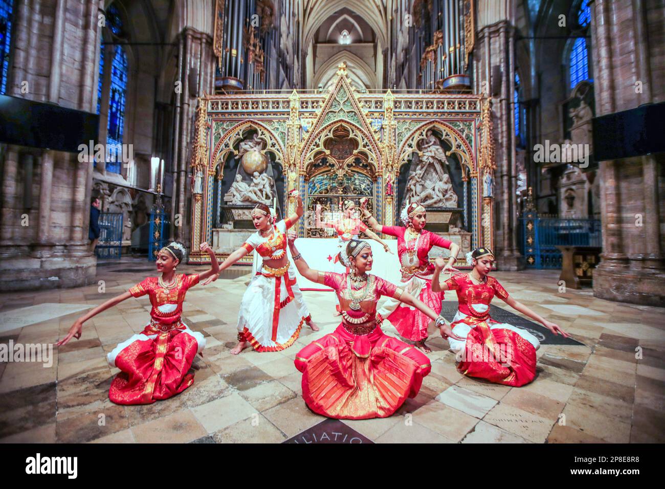 London UK 9 March 2023 Arunima Kumar Dance - South Asian dance company ...