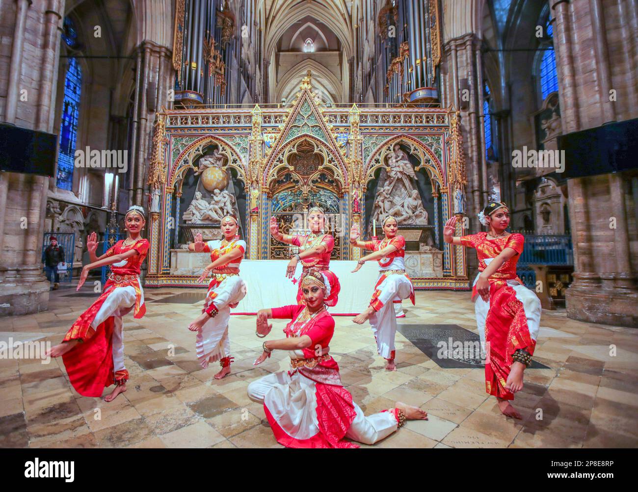 London UK 9 March 2023 Arunima Kumar Dance - South Asian dance company ...