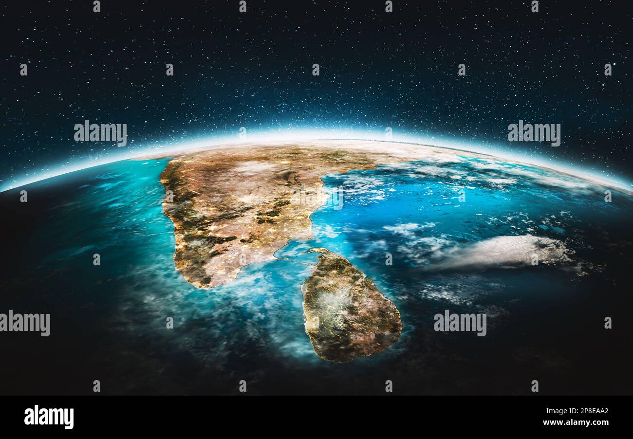 Planet Earth - India. Elements of this image furnished by NASA Stock ...