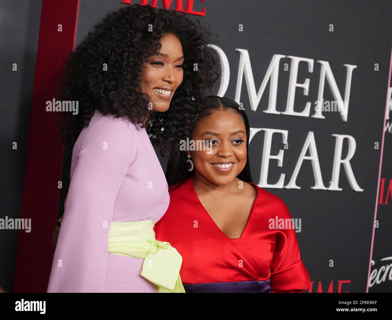 Los Angeles, USA. 08th Mar, 2023. (L-R) Angela Bassett and Quinta ...