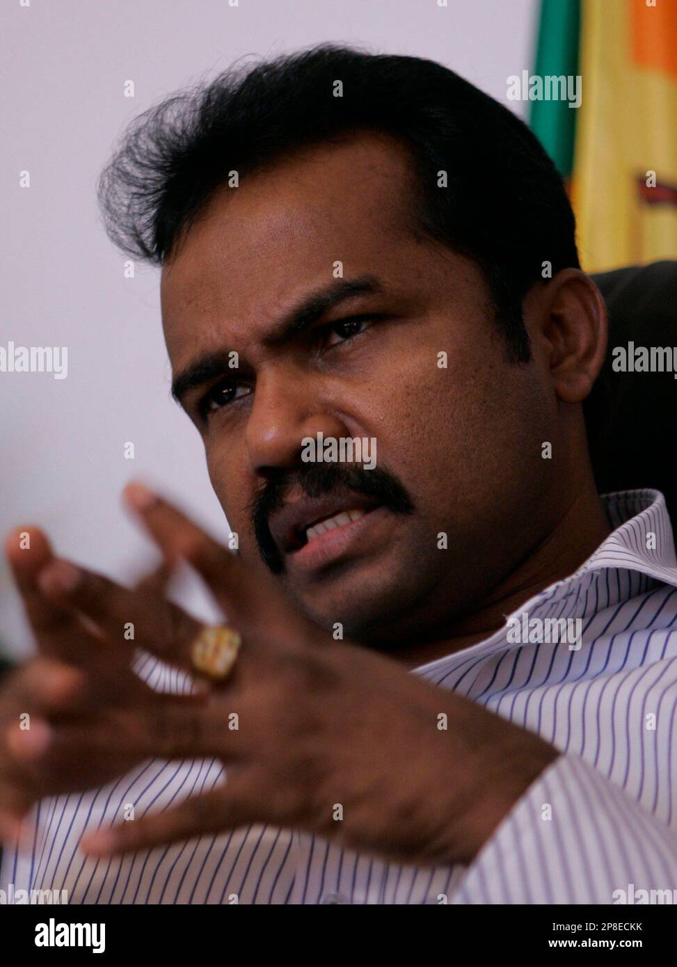 Vinayagamoorthi Muralitharan, Sri Lankan national integration minister ...